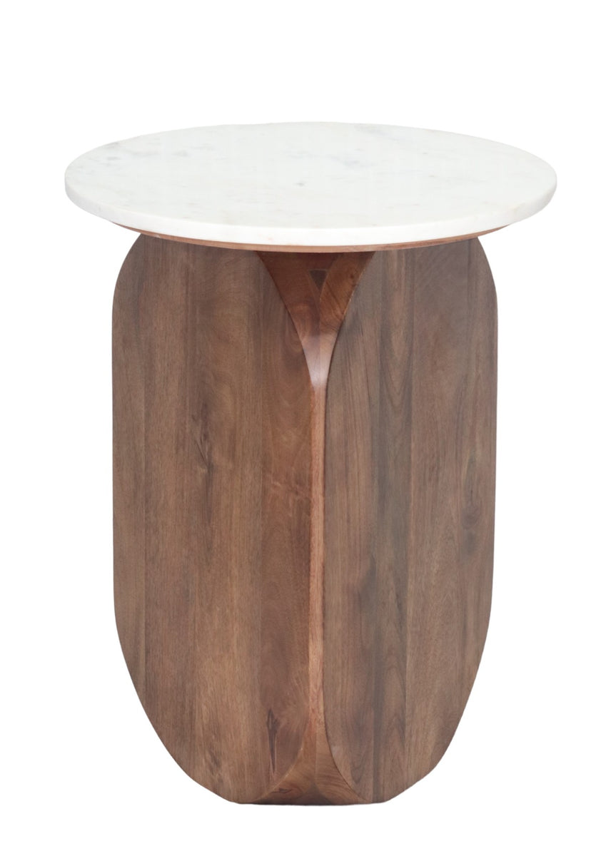 Sasha Accent Table - Marble – Candace & Basil Furniture Canada