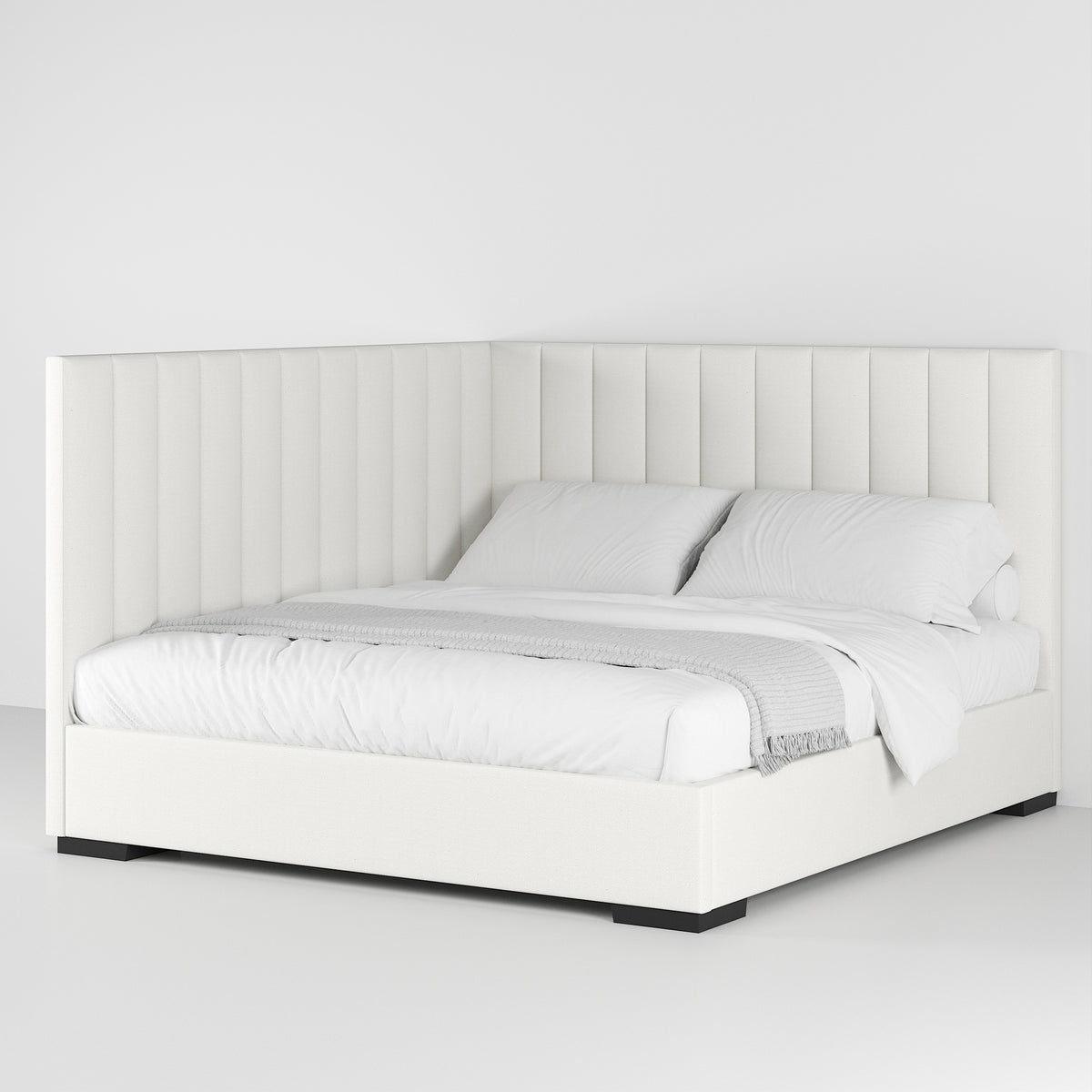 Customizable Santana Platform Bed Made in Canada | Candace & Basil ...