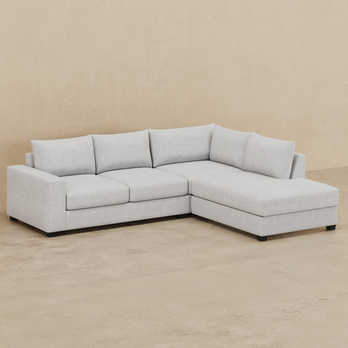 Corner Chaise Sectional | Stanton Custom Sofa – Candace & Basil ...